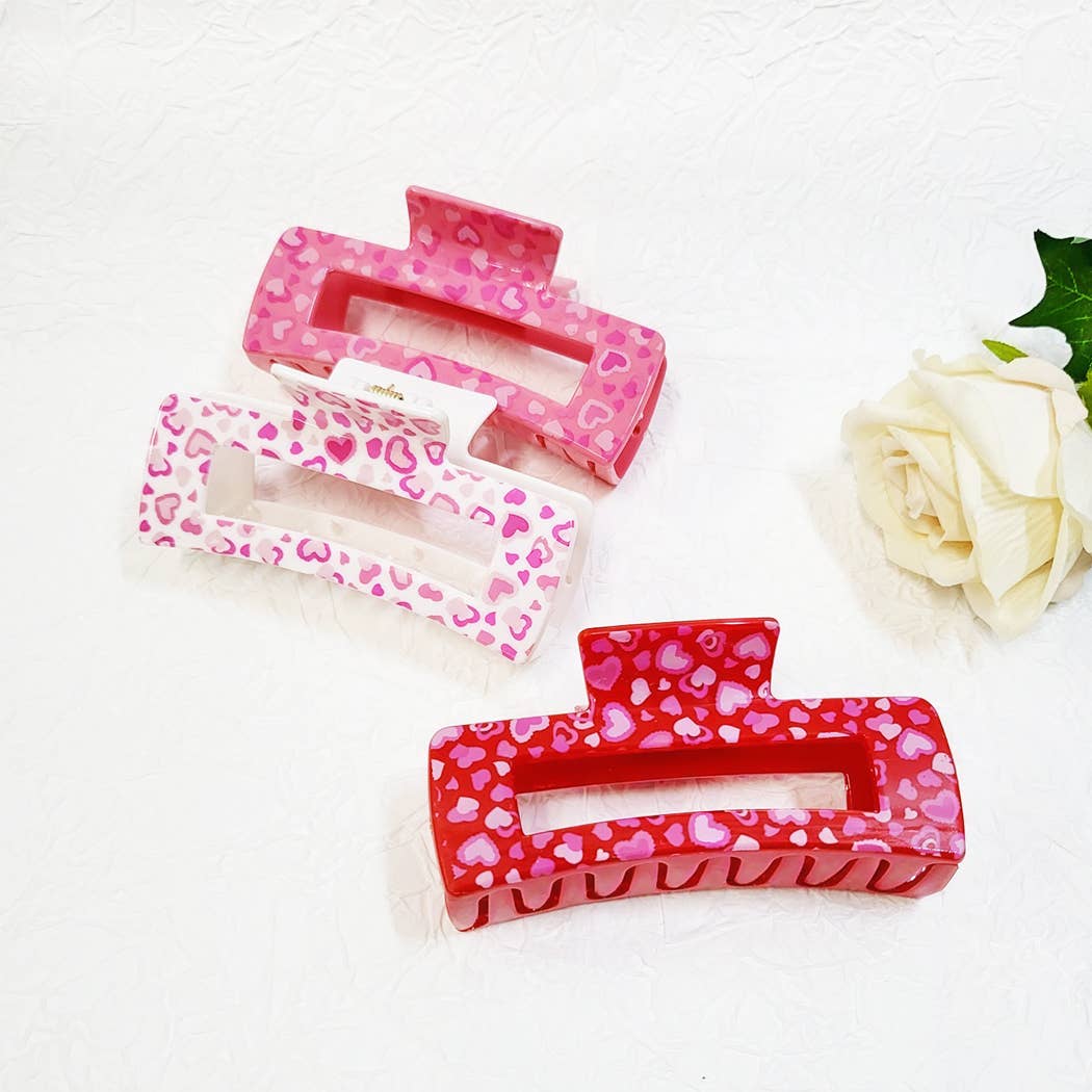 Valentine's Day Hair Claw Clip – Enchanted String